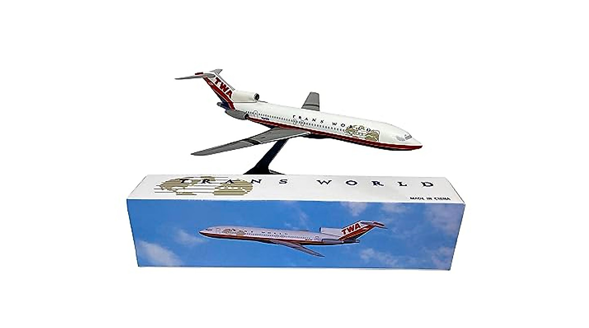 Flight Miniatures TWA 727-200 Model Airplane - 1:200 Scale