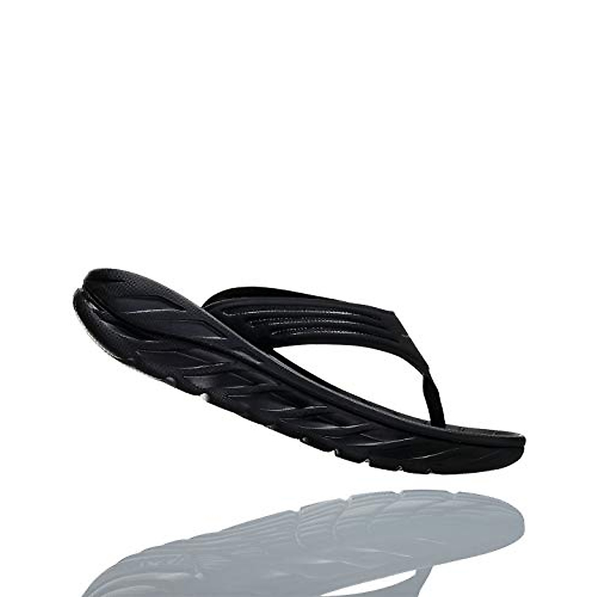 Hoka ONE ONE Women's Ora Recovery Flip 2 Sandals, Black, Size 9.0