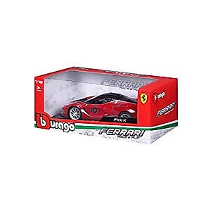 Bburago B18-16010 Ferrari FXX-K Diecast Model Kit, Red, 1:18 Scale