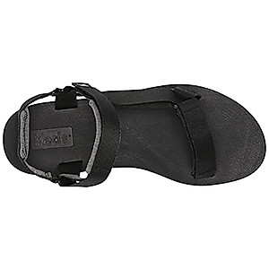 Keds Women's Trio Eco Sport Sandal, Black, 9