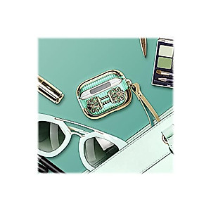 i-Blason Duchess Series Designed for Airpods Pro Case, Full-Body Stylish Protective Case Cover Compatiable with Apple AirPods Pro (2019) (Gold)