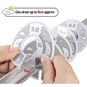 Lemonfilter 20 Pack Kids Velvet Hangers, Non-Slip Baby Clothes Hangers Space Saving Ultra Thin Toddler Children Hangers with 8 Pcs Baby Wardrobe Dividers(Beige)