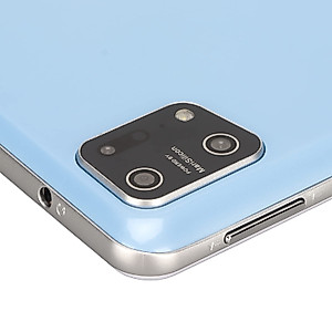 Honio 7 Inch Calling Tablet, Front 500w Rear 800w 4GB 32GB Blue 100-240V HD Tablet for Watching for Reading (US Plug)