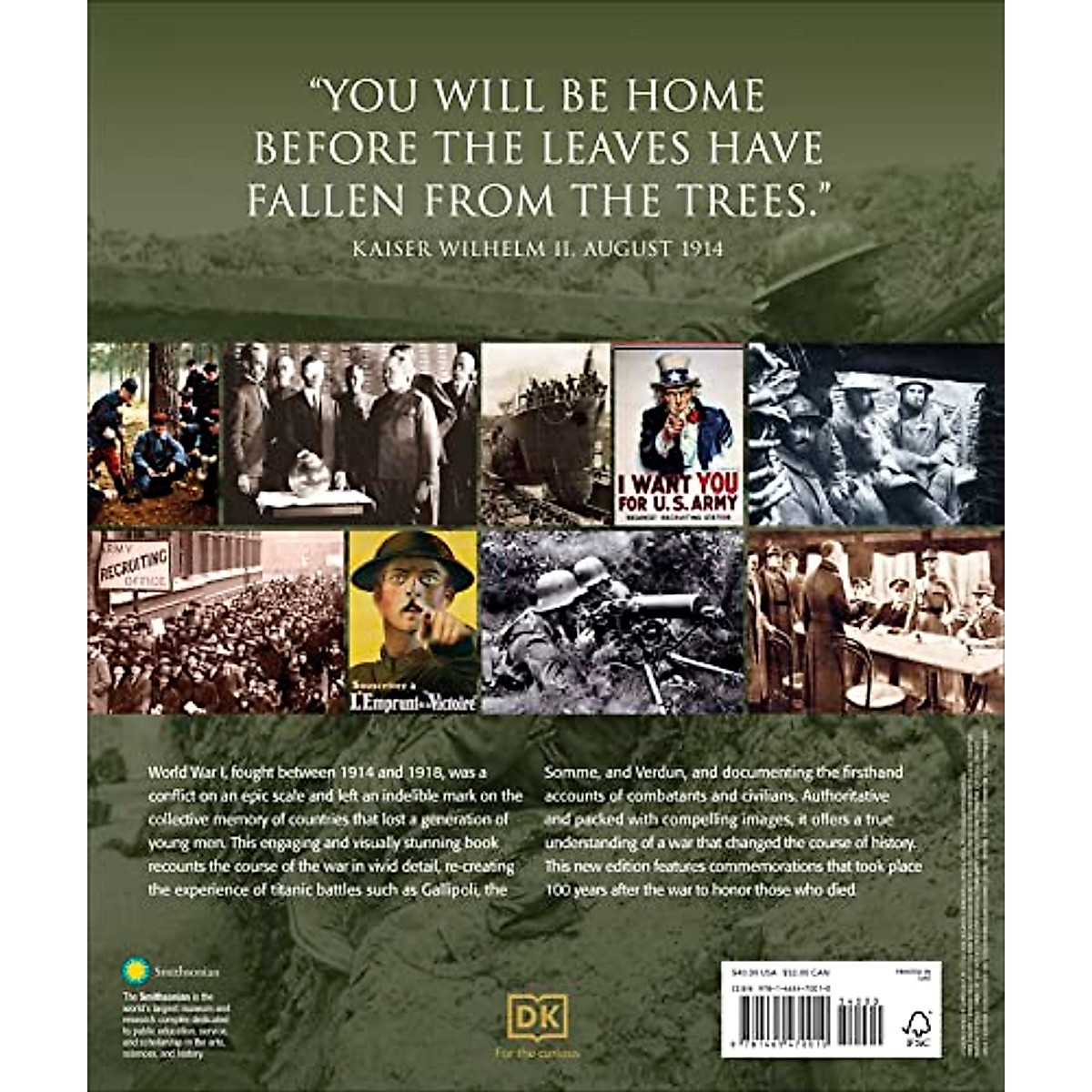 World War I: The Definitive Visual History (DK Definitive Visual Histories)