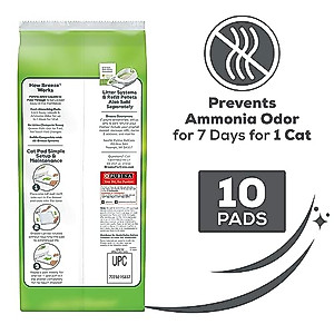 Purina Tidy Cats Breeze Litter System Cat Pad Refills 10ct. Pack Tidy Cats Cat Litter Pads - 10 ct. Pouch