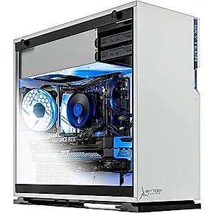 Skytech Shiva Gaming PC Desktop – Intel Core i5 10400 2.9 GHz, RX 6600XT, 1TB NVME SSD, 16G DDR4 3200, 600W Gold PSU, AC Wi-Fi, Windows 10 Home 64-bit