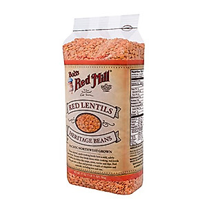 Bob's Red Mill Red Lentil Beans, 27 Oz (4 Pack)