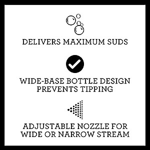 TriNova Foam Cannon for Pressure Washer - Original Wide Neck, Wide Base Heavy Duty Foam Gun for Detailing