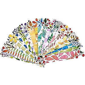 30 pcs Cartoon Flowers Animals Bookmark Creative Paper Gift Cards Office Supplies Children Gifts (Style 3) Clever Design