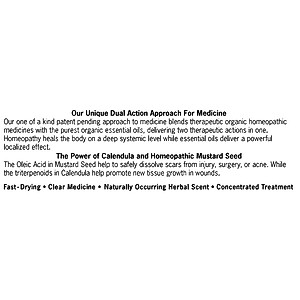 Forces of Nature Scar Treatment, Organic Homeopathic Medicine & Essential Oils, 0.37 Fl Oz, Helps Reduce Appearance of Stretch Marks, Burns, Keloid, Atrophic Acne, Surgical & Hypertrophic Scars