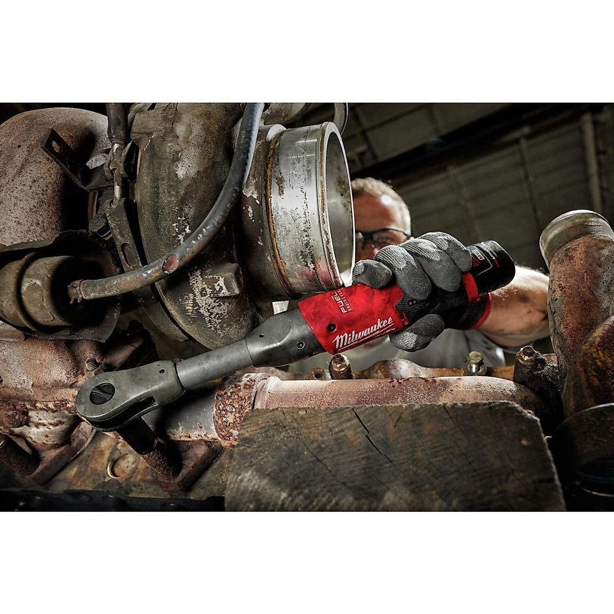 M12 FUEL™ 3/8 in. Extended Reach Ratchet 1 Battery Kit