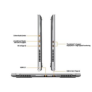 GIGABYTE AERO 14 OLED - 14.0" 16:10 2.8K QHD+ 2880x1800 90Hz OLED - NVIDIA GForce RTX 4050 GPU 6GB GDDR6 - Intel Core i5-12500H - 16GB DDR5 RAM - 1TB SSD - Windows 11 Home (AERO 14 OLED 9MF-E2USBB4SH)