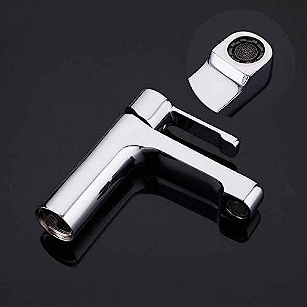 Kitchen Taps Kitchen Tap Kitchen Tap 2018 New 1Set Brass Bathroom Basin Faucet Codl and Hot Water Mixer Bath Sink Tap Waterfall Faucets Chrome G1002-2