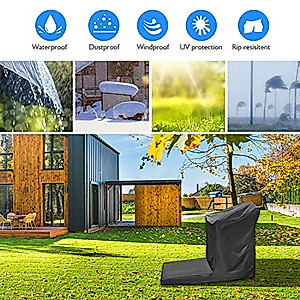 Iptienda Treadmill Cover, Folding or No-Folding Treadmill Cover with Zipper, Dustproof Waterproof Cover for Sports Running Machine