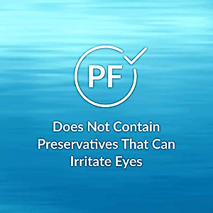 Alaway Allergy Eye Drops, Preservative Free Antihistamine Eye Drop for up to 12 Hours of Dry Eye and Eye Itch Relief, 20 Single-Dose Vials (Pack of 2)