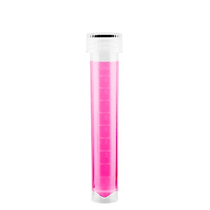 Bluecel 10ml Lab Plastic Frozen Test Tube Vial Seal Ring Container with Screw Caps and Scale (50)