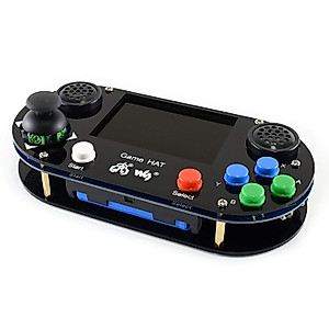 Game HAT for Raspberry Pi 3B+/3B/2B/B+/A+/Zero/Zero W Portable Game Console Gameboy 3.5inch IPS Screen with Gamepad Joystick
