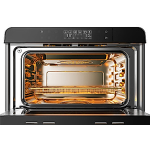 ROBAM 20-in-1 R-BOX CT763 Countertop Convection Oven | Air Fry, Grill, Bake & Steam | Wide Temperature Precision | Spacious Capacity, Ergonomic Design, 30 Built-In Recipes, Water Reminder