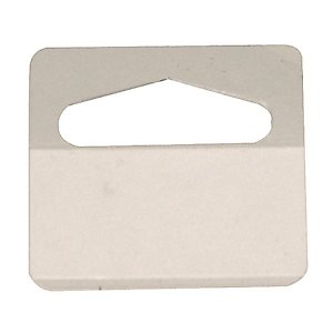 National Artcraft® Clear Plastic Display Hanger Tabs - Self-Stick (Pkg/100)