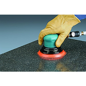Dynabrade (59020) Dynorbital-Spirit 5" (127 mm) Diameter Random Orbital Sander, Non-Vacuum | 3/16" (5 mm) Diameter Orbit | 12000 RPM Pneumatic Motor