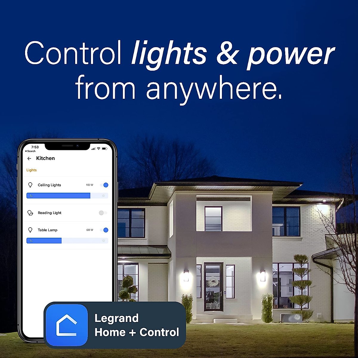Legrand Radiant WNRH2WH Smart Gateway with Netatmo, Surface Mount, Compatible with Alexa, Google Assistant & Apple HomeKit, White (1 Count)