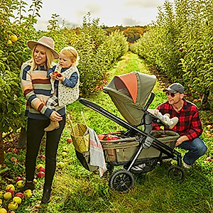 Evenflo Pivot Xplore Stroller Wagon Second Seat, Gypsy Olive Green