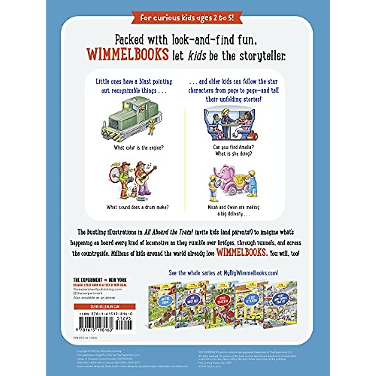 My Big Wimmelbook®―All Aboard the Train!: A Look-and-Find Book (Kids Tell the Story)