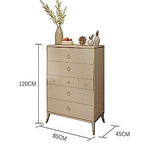 BYRCAL Chest of Drawers Drawer Cabinet Modern Simple Solid Wood Drawer Cabinet Bedroom Drawer Cabinet Storage Storage Cabinet for Home