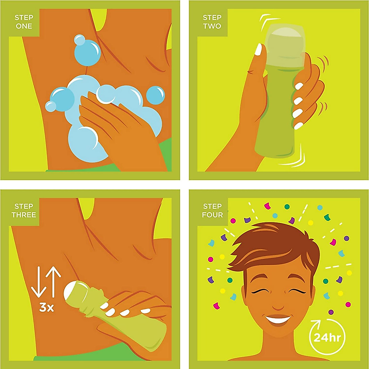 Ban Anti-Perspirant Deodorant Original Roll-On Unscented 1.50 oz ( Pack of 2)