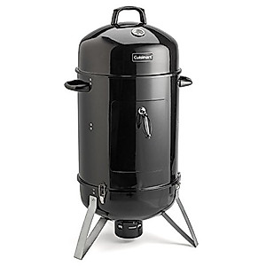 Cuisinart COS-118, Vertical Charcoal Smoker, 18" & KINGSFORD Heavy Duty Deluxe Charcoal Chimney Starter | BBQ Chimney Starter for Charcoal Grill and Barbecues