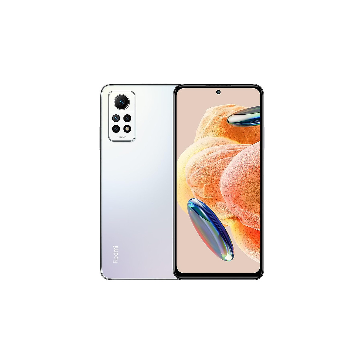 Xiaomi Redmi Note 12 Pro 4G (256GB + 8GB) Factory Global Unlocked 6.67" 108MP Pro Triple Camera (Tmobile/Tello/Mint USA Market) + Extra (Fast 33w Dual Car Charger) (Polar White (Global))