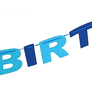 Happy Birthday Bunting Garland Banner Pennant Flags Party Home Hanging Decor