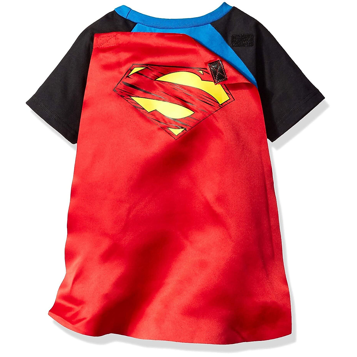 Warner Bros Little Boys' Toddler Superman Cape T-Shirt Set, Blue, 5T