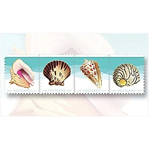 USPS Seashells Postcard Stamps, Roll of 100