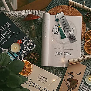 Thank You for Being Part of My Story, Thank You Teacher Appreciation Metal Bookmark with Tassel for Teacher Tutor Friends Coworker Boss Teachers Day Christmas Birthday Thanksgiving Gifts