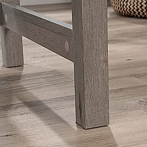 Sauder Cottage Road Pedestal Desk with Storage, Mystic Oak Finish