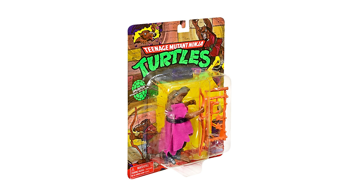 Classic 4" Splinter Figure - TMNT by Playmates