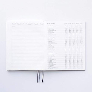 DesignWorks Ink Standard Issue Pink Planner Notebook No. 3 Journal with Lined Pages, Elastic Closure, Pen Holder, and 3 Ribbon Marker for Work, Writing, Journaling, 6.75" x 8.5"