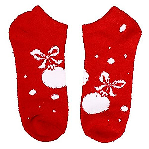 Bioworld The Grinch Face & Ornament Women's 3-Pack Ankle Socks