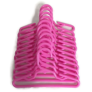 12 Pink Hangers(1 Dozen) for 14 Inch Doll Clothes