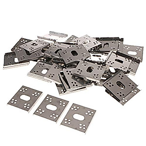 Baosity 50PCS/Pack Solar Panel Grounding Washer/Gasket Fits Photovoltaic