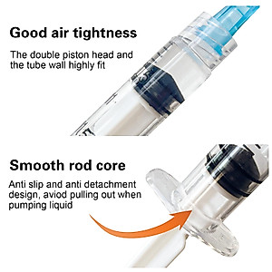 Careach 30 Packs 3mL Syringe with Needles 23 Gauge 1inch, Scientific Labs, Measurement, Individually Wrapped