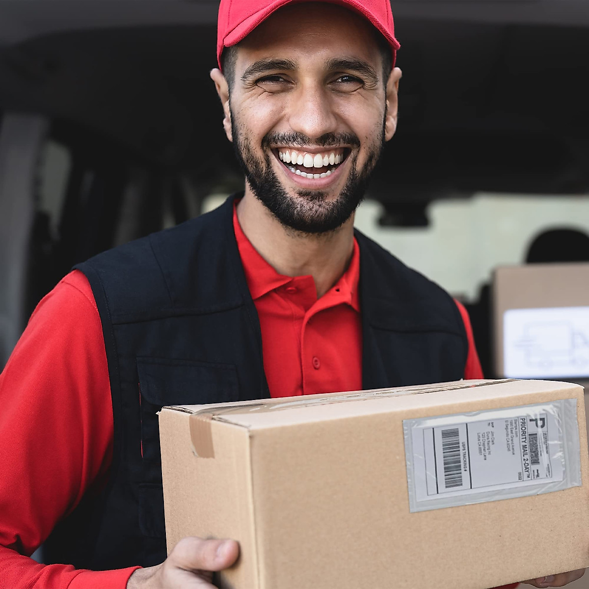 MT Products Plastic Clear Envelope Pouch 6" x 9" - Resealable Packing List - Pack of 50