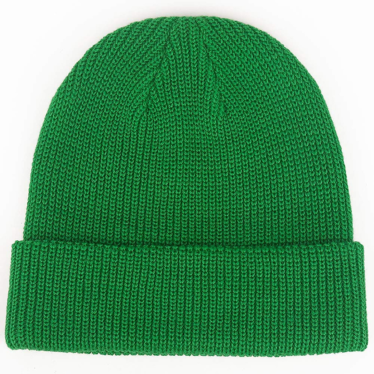 MaxNova Men's Slouchy Beanie Hat Winter Warm (Kelly green)