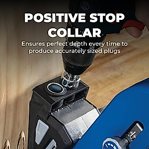 Kreg KPHA740 Plug Cutter Drill Guide Kit