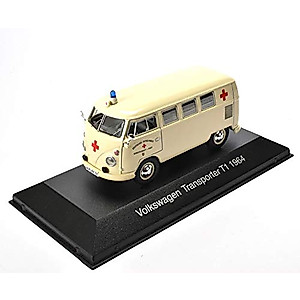 OPO 10 - Ambulance Vehicle 1/43 Compatible with VW Volkswagen Transporter TI 1964 (AMB12)