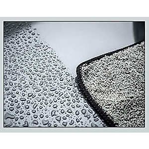 Microfiber Cleaning Cloth for Cars - Professional Car Wash Towel Pad/All-Purpose Cleaning Cloths/Super Absorbency Drying Towel - Detailing and Polishing Cars (12“x16”, Grey, 3PCS)