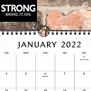 2022 Wall Calendar by AT-A-GLANCE, 15" x 12", Medium, Monthly, Wirebound (PM75828)