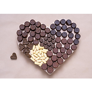 Dr. Jeff Werber Body Boost Multivitamin for Dogs - Heart Shaped Soft Chews with Essential Omega Fatty Acids, Vitamins and Minerals of Dogs - Tasty Beef Flavor - 60 ct.