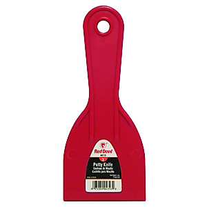 DAP 543 Series 00543 Qt Natural Plastic Wood-X w/Drydex, 32 Oz & Red Devil 4718 3-Piece Plastic Knife Set, 1-Pack